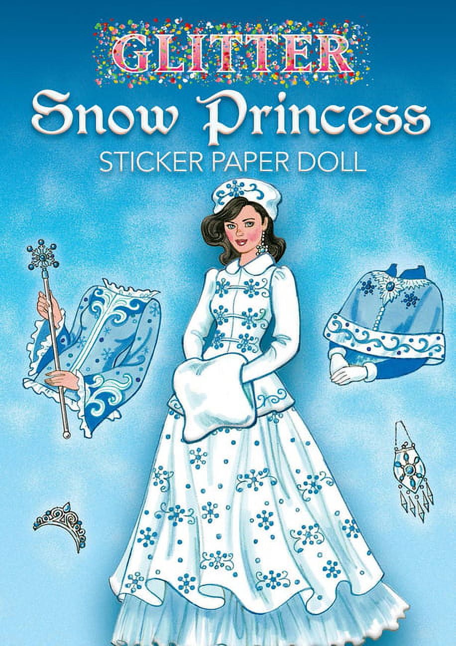 Dover Little Activity Books: Fantasy: Glitter Snow Princess Sticker ...