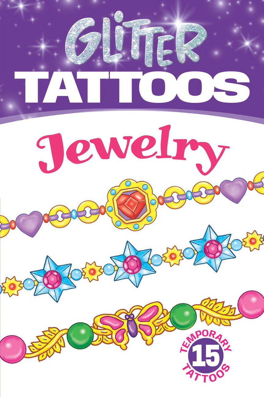 Dover Little Activity Books: Fashion: Glitter Tattoos Jewelry ...