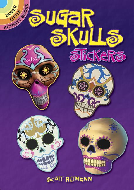 Dover Little Activity Books Stickers: Sugar Skulls Stickers (Other book ...