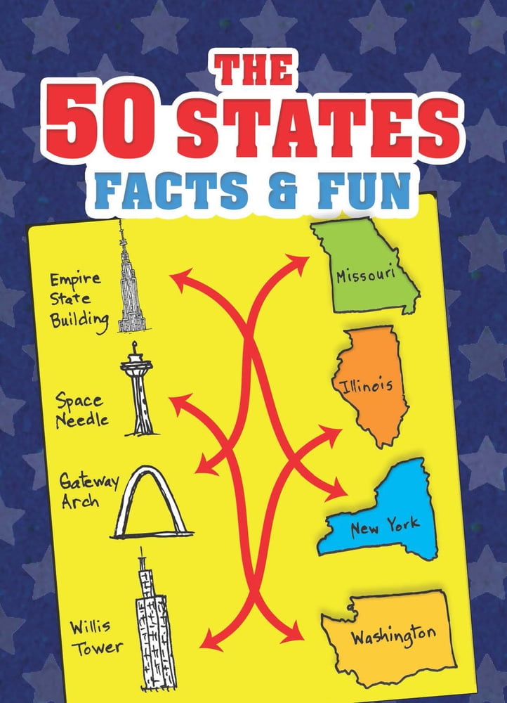 Pre-Owned The 50 States Facts & Fun (Paperback) 0486475247 ...