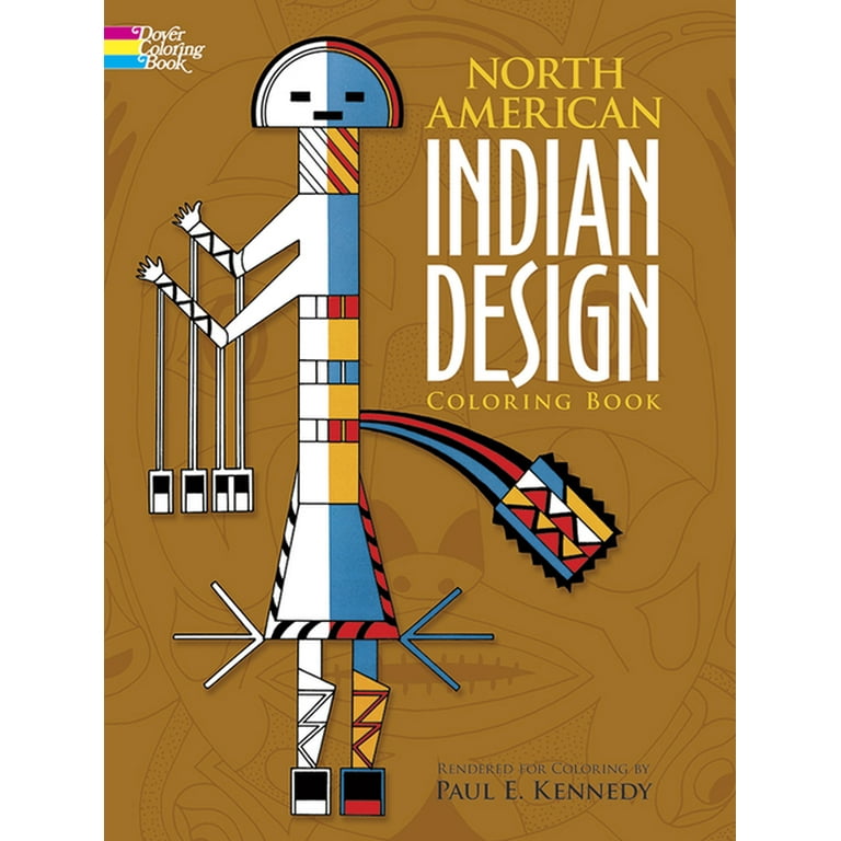 american indian coloring book