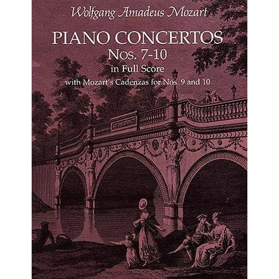 Pre-Owned Dover Orchestral Music Scores Piano Concertos Nos. 7-10 in ...