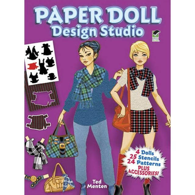 Dover Paper Dolls: Paper Doll Design Studio (Paperback) - Walmart.com