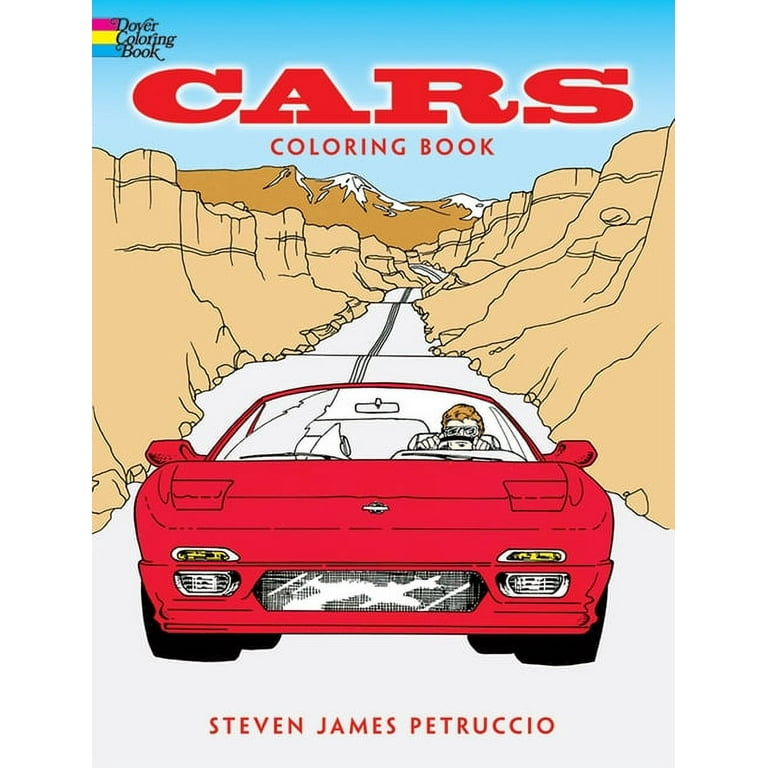 corvette coloring book