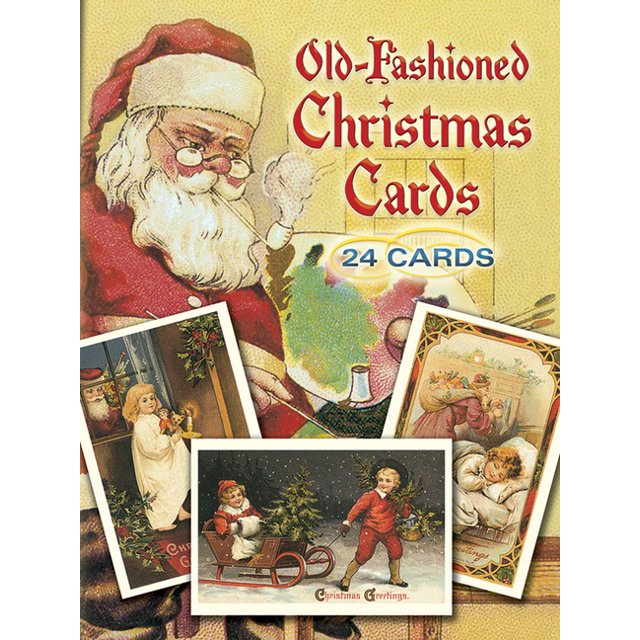 Dover Postcards: Old-Fashioned Christmas Cards : 24 Cards (Paperback ...