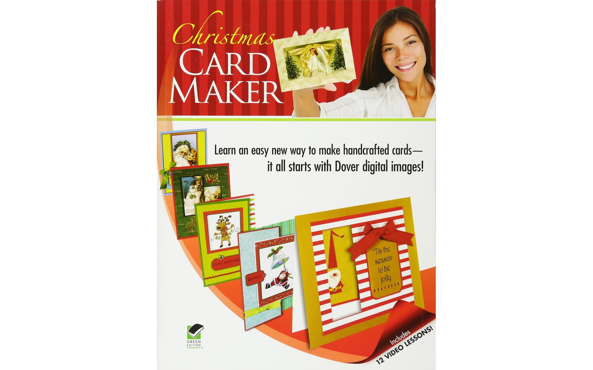 Dover Pub Christmas Card Maker Bk - Walmart.com