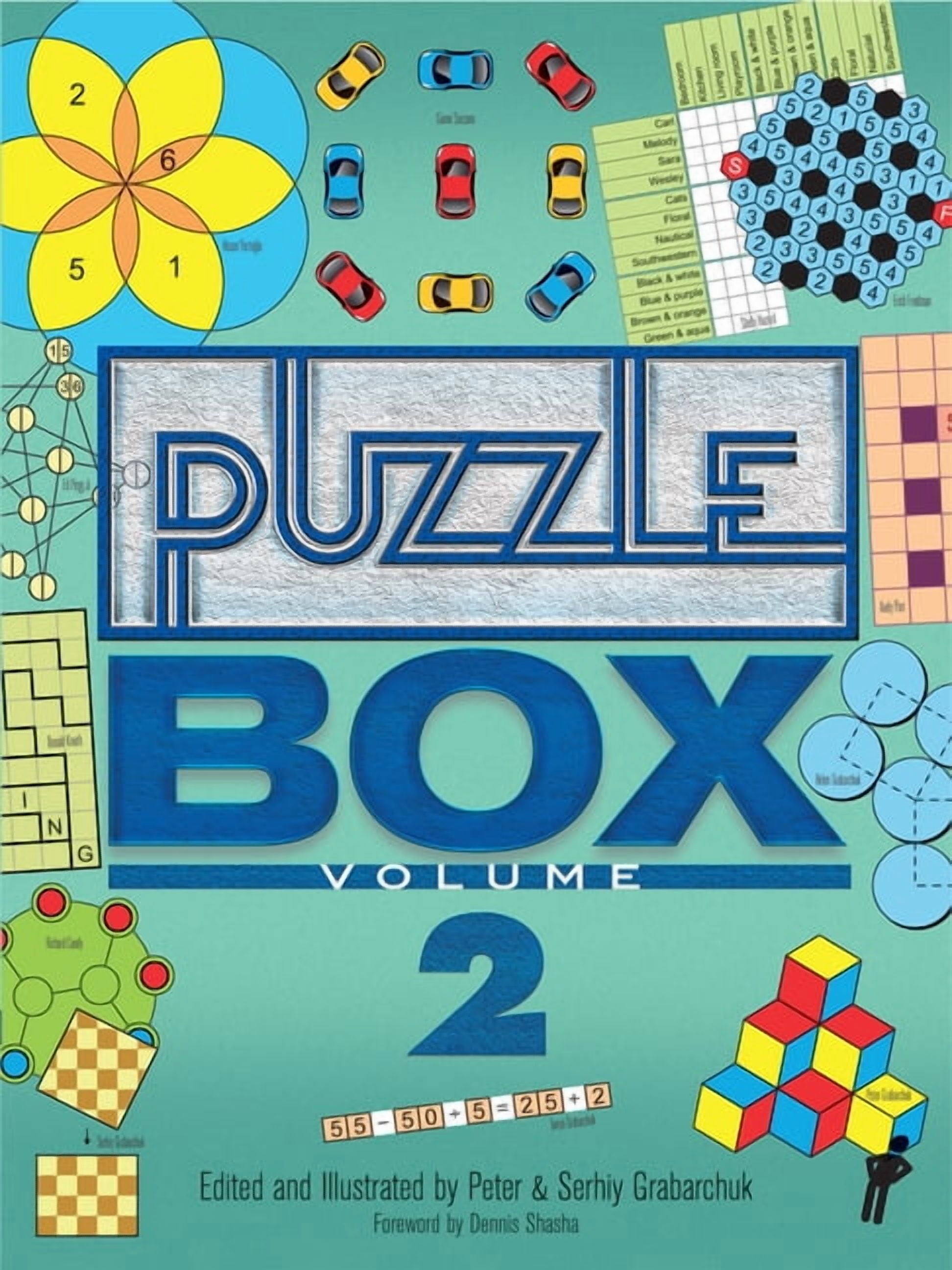 Dover Brain Games & Puzzles Puzzle Box, Volume 2, (Paperback) - Walmart.com