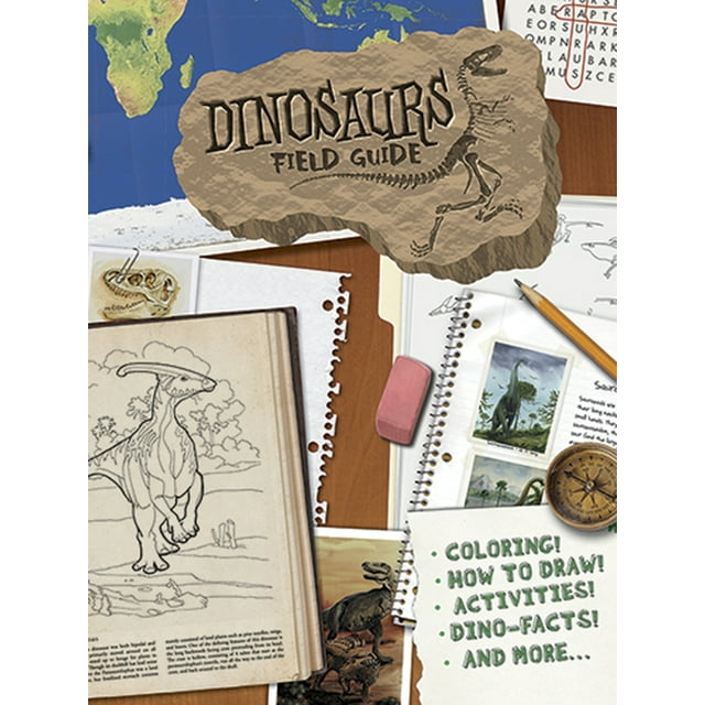 Dover Science For Kids: Dinosaurs Field Guide : Coloring, How To Draw ...