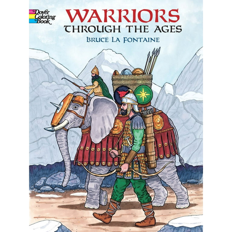warrior coloring book