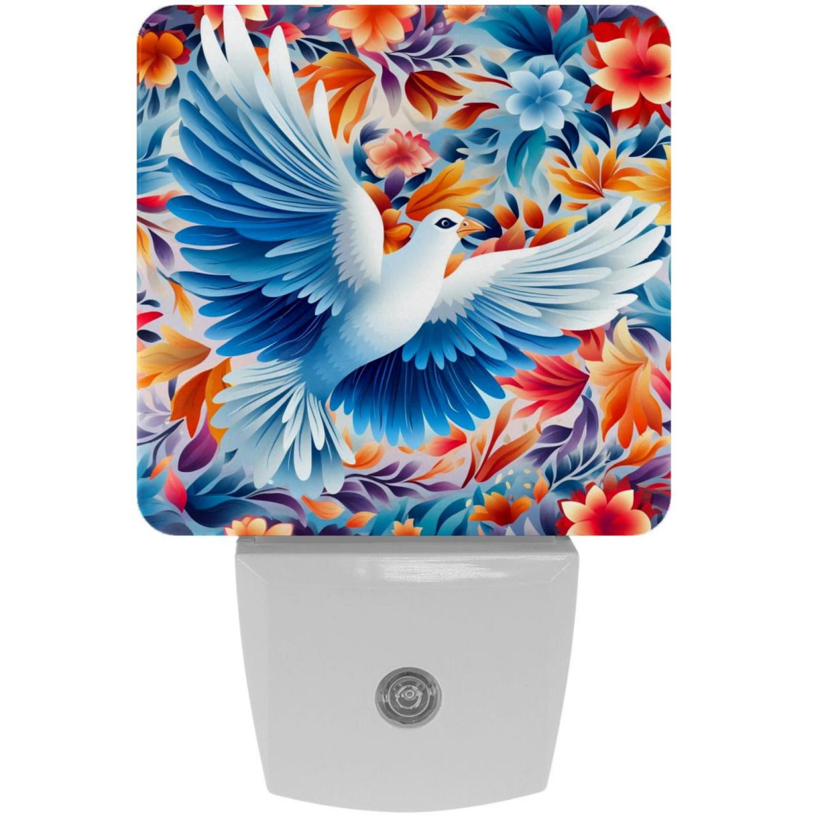 Doves LED Square Night Lights - Energy Efficient and Sleek Design - for ...