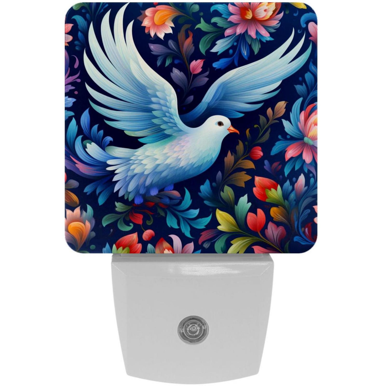 Doves LED Square Night Lights - Energy Efficient and Stylish Room ...