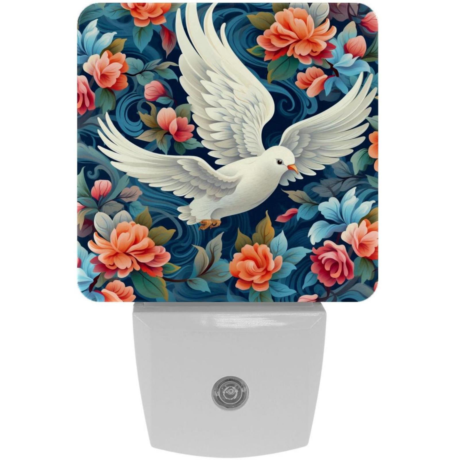 Doves LED Square Night Lights - Stylish and Energy-Efficient ...