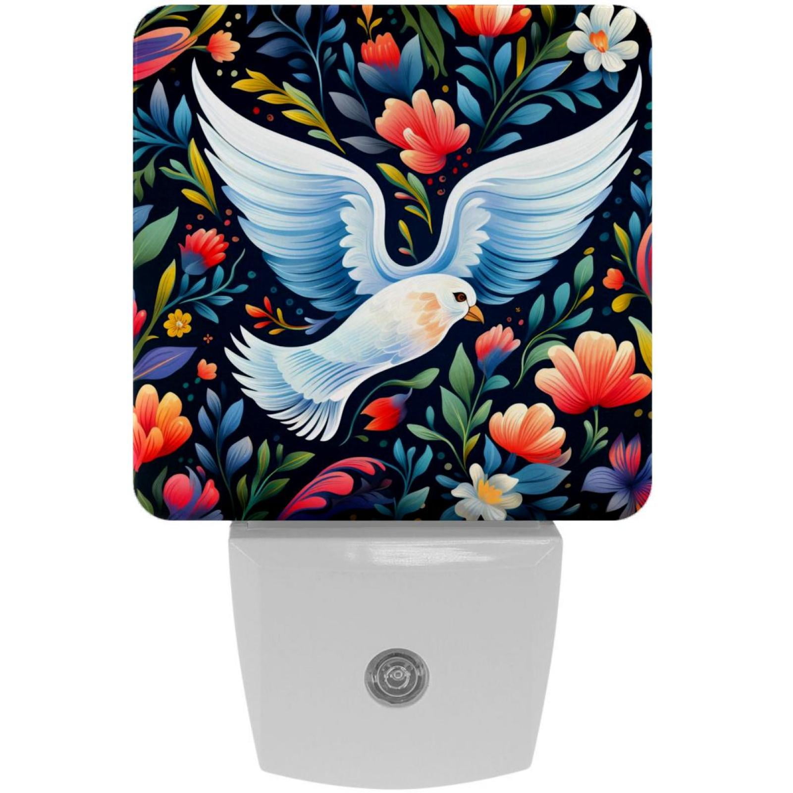 Doves LED Square Night Lights - Stylish and Energy-Efficient ...