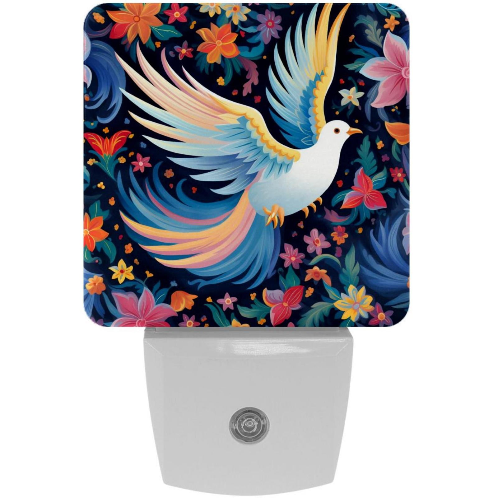 Doves LED Square Night Lights - Stylish and Energy-Efficient Room ...