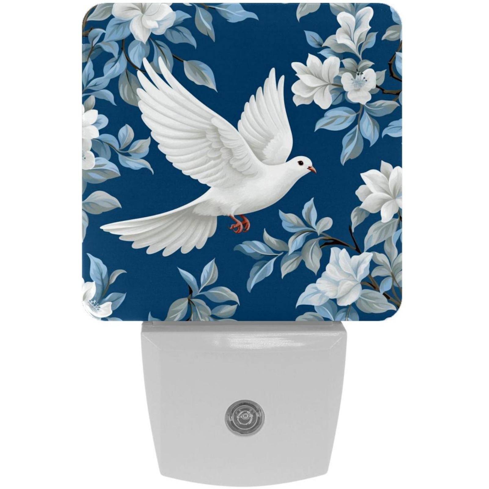 Doves LED Square Night Lights for a Bright and Stylish Ambiance - Ideal ...