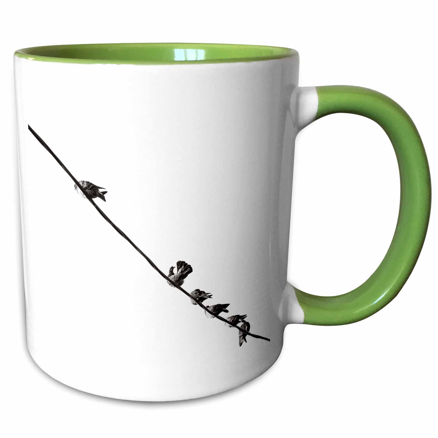 3drose, Doves or Pigeon Birds on a Diagonal Wire. Keep Your Chin and ...
