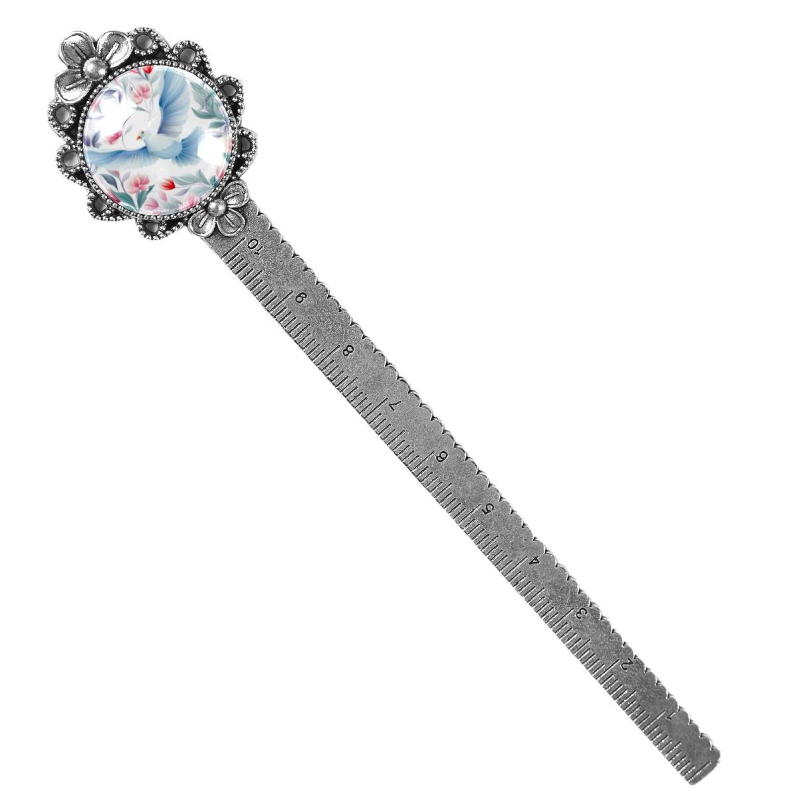 Doves Silver Lace-Edged Bookmark - Reading Accessory for Book Lovers ...