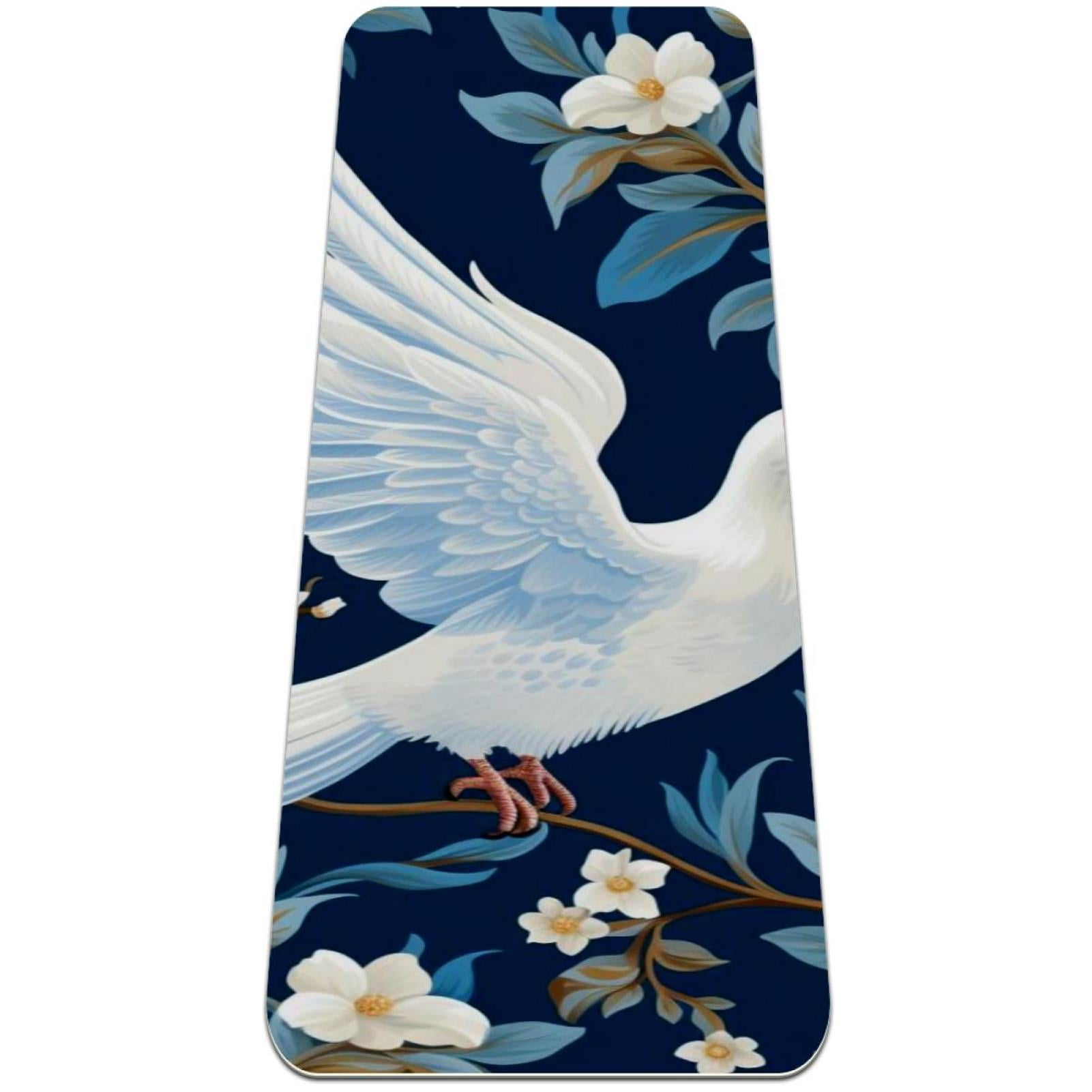 Doves TPE Yoga Mat - Exercise Mat for Yoga, Pilates, and Fitness ...