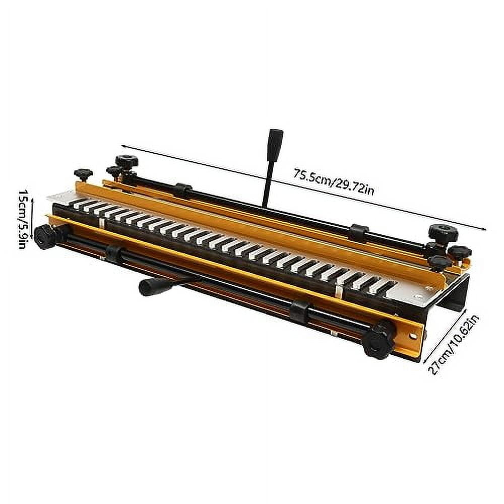 Dovetail Jig Kit, 24Inch Woodworking Dovetail Jig with Milling Cutter ...