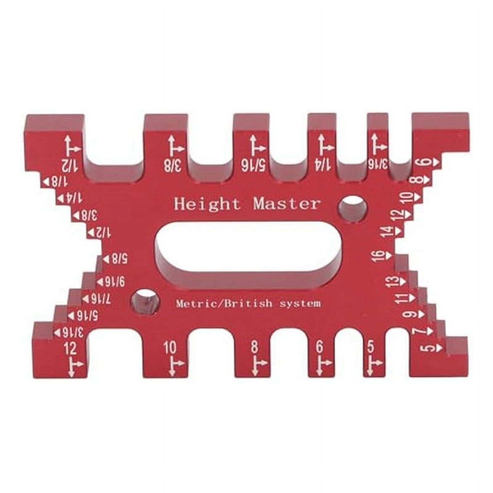 Dovetail Jig Tenon Caliper,Aluminum Alloy Scale Measuring Tool ...