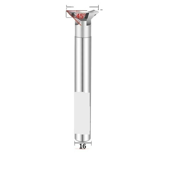 Dovetail Slotting Cutter 45° 55° 60° Angle Milling Cutter V-slot ...