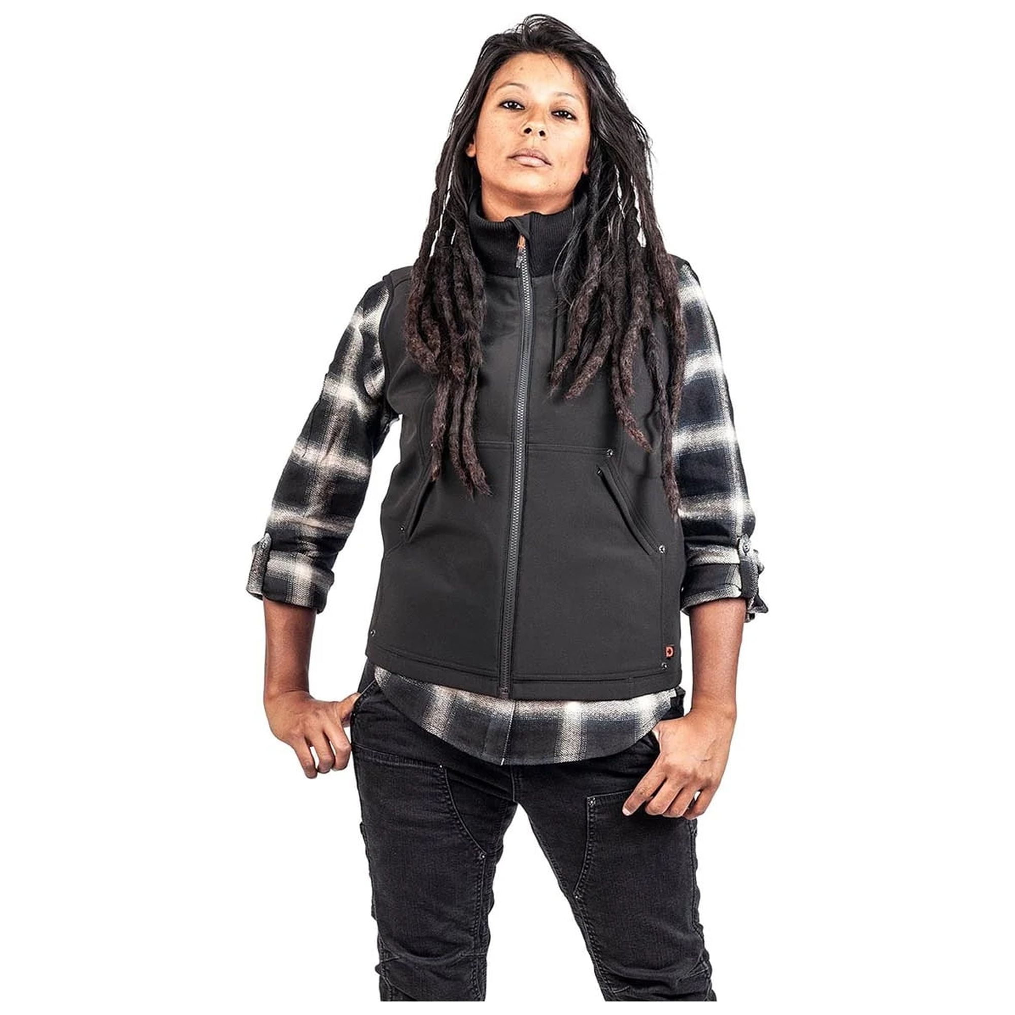 Dovetail Workwear Womens M Fon Work Vest Black - Walmart.com