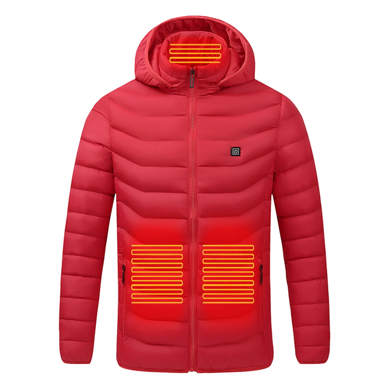 Dovford Electric Heated Jacket Winter Jackets for Men Women USB Heated ...