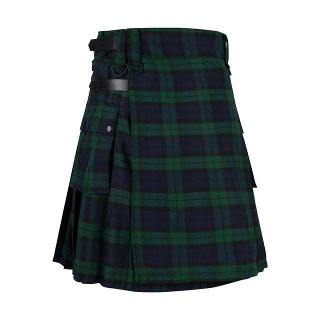 Dovford Kilt for Men Traditional Highland Tartan Utility Kilt Scottish Mens Kilt - Walmart.com
