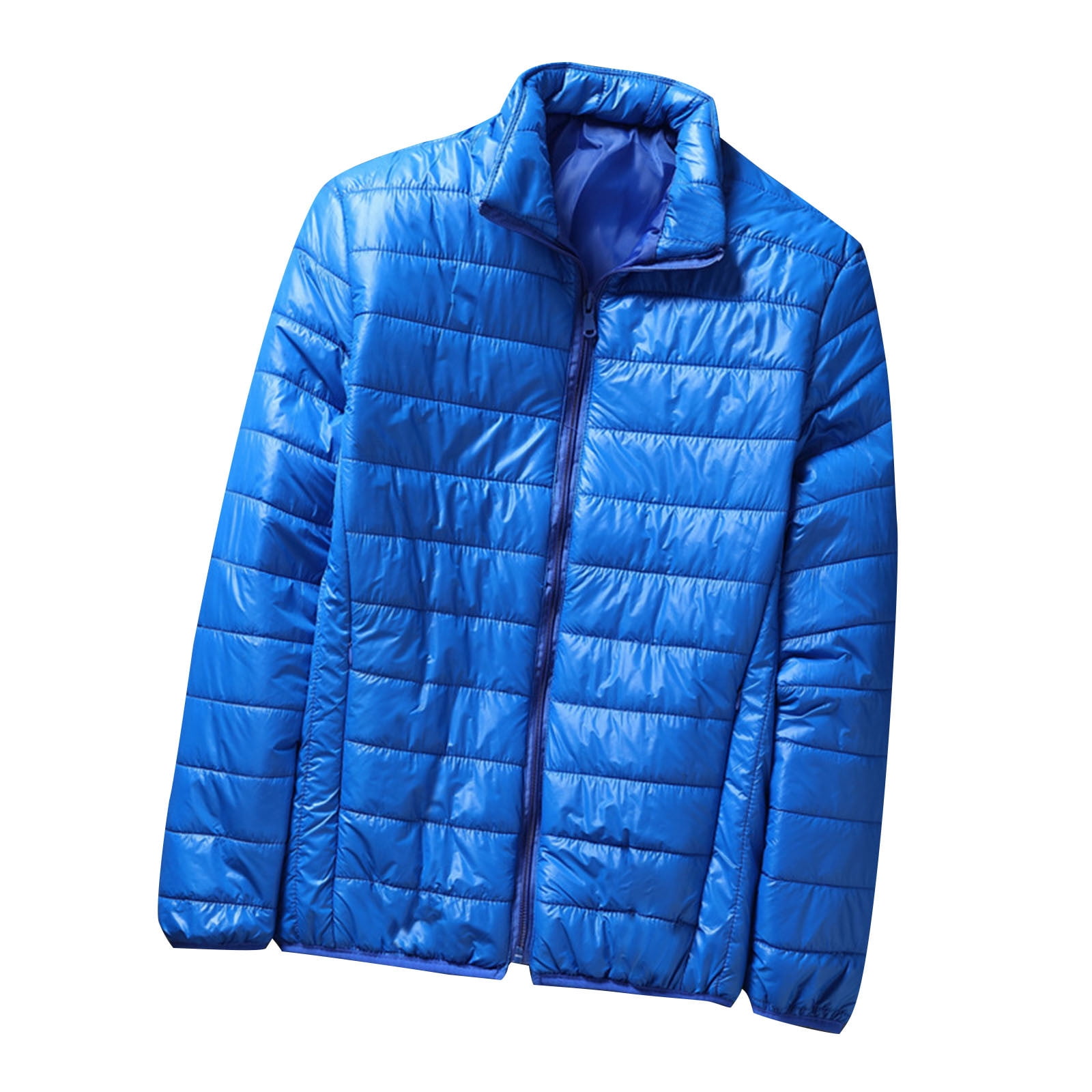 Dovford Men Puffer Jacket with Hood Ultra Lightweight Packable Quilted ...