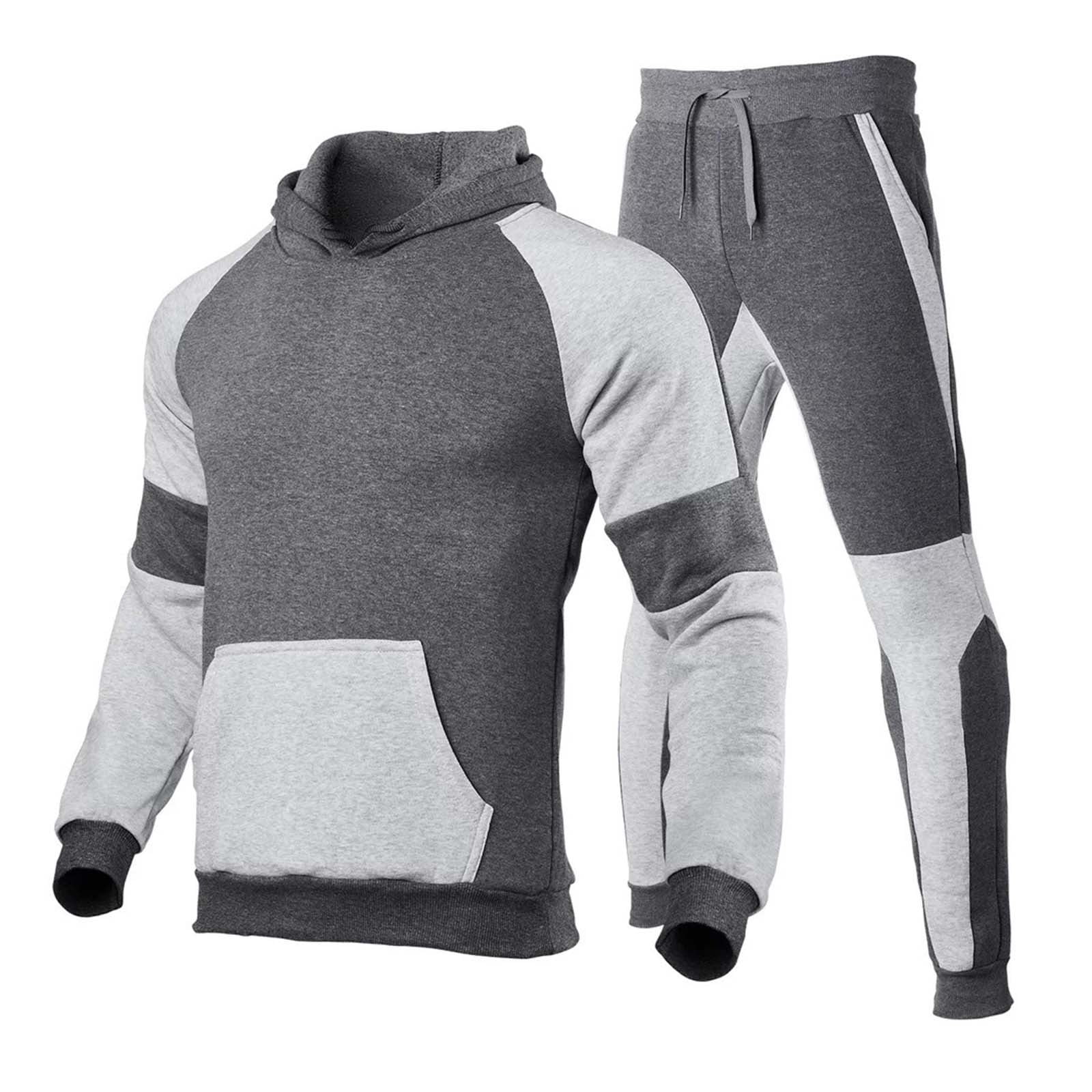 Dovford Men's Track Suits 2 Piece Set Active Jogging Suits Long Sleeve ...