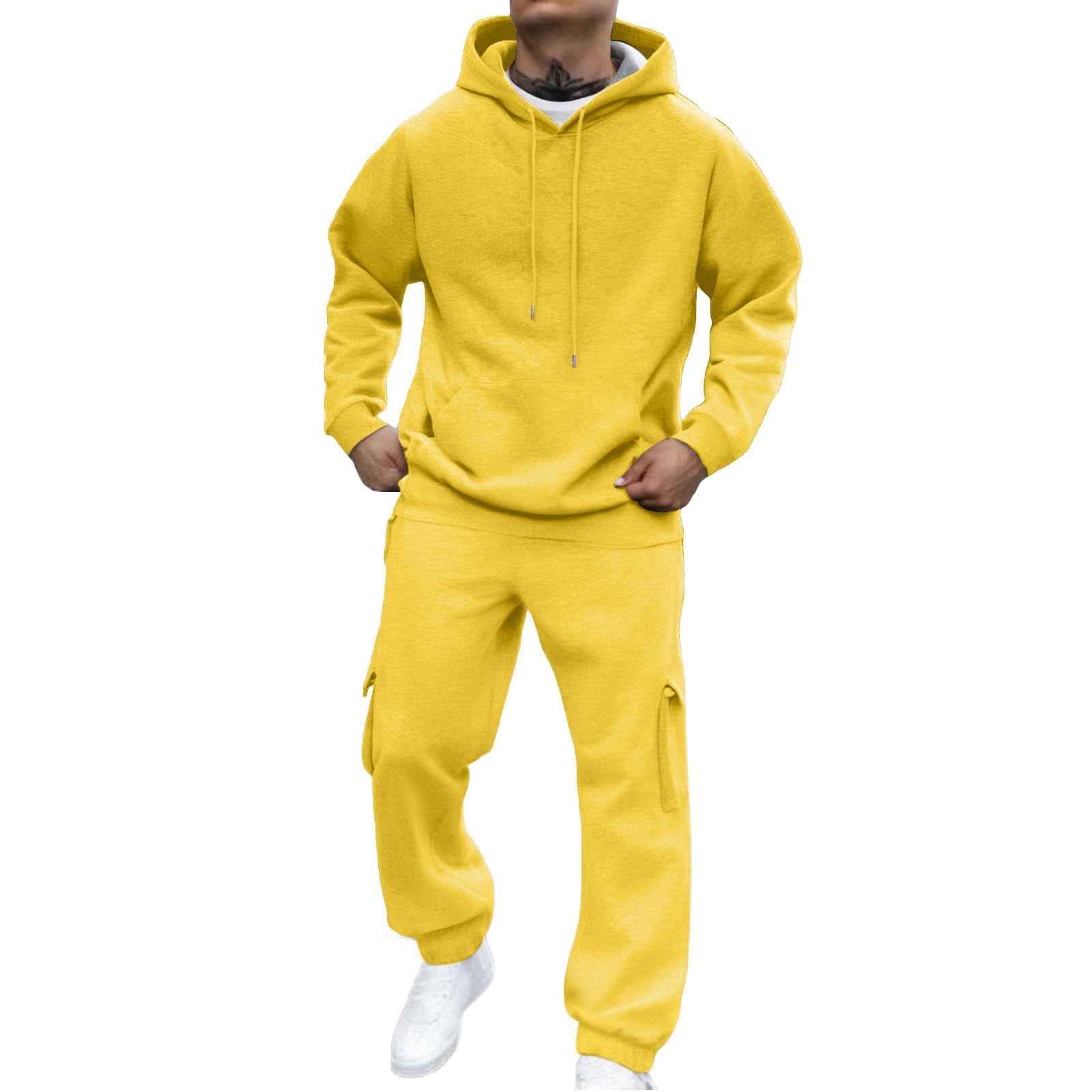 Dovford Men Sweatsuits Sets Sweat Suits 2 Piece Set Sweatsuit Pullover ...