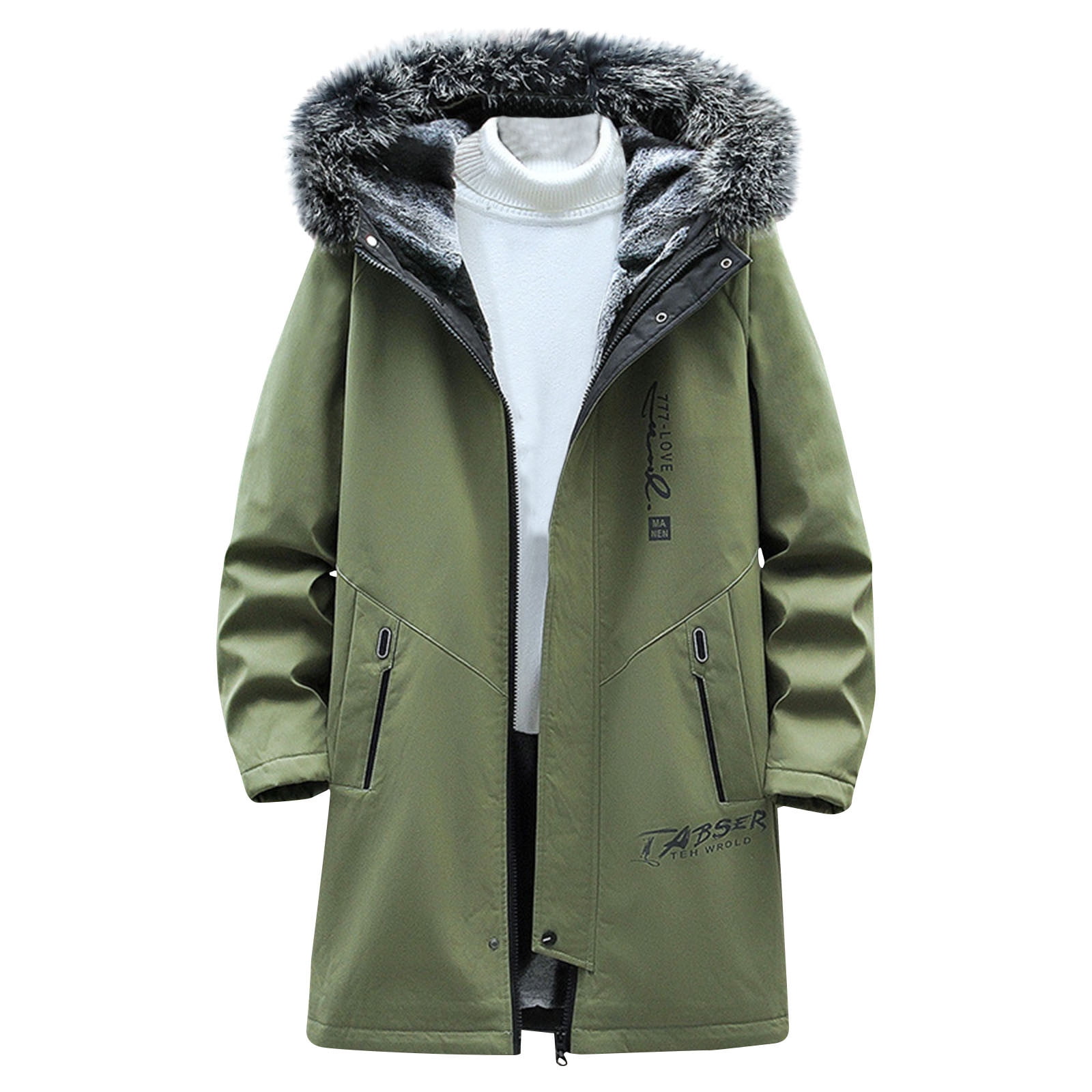 Dovford Men's Military Jacket Outdoor Tactical Waterproof Jacket Army Jackets for Men with 9 ...