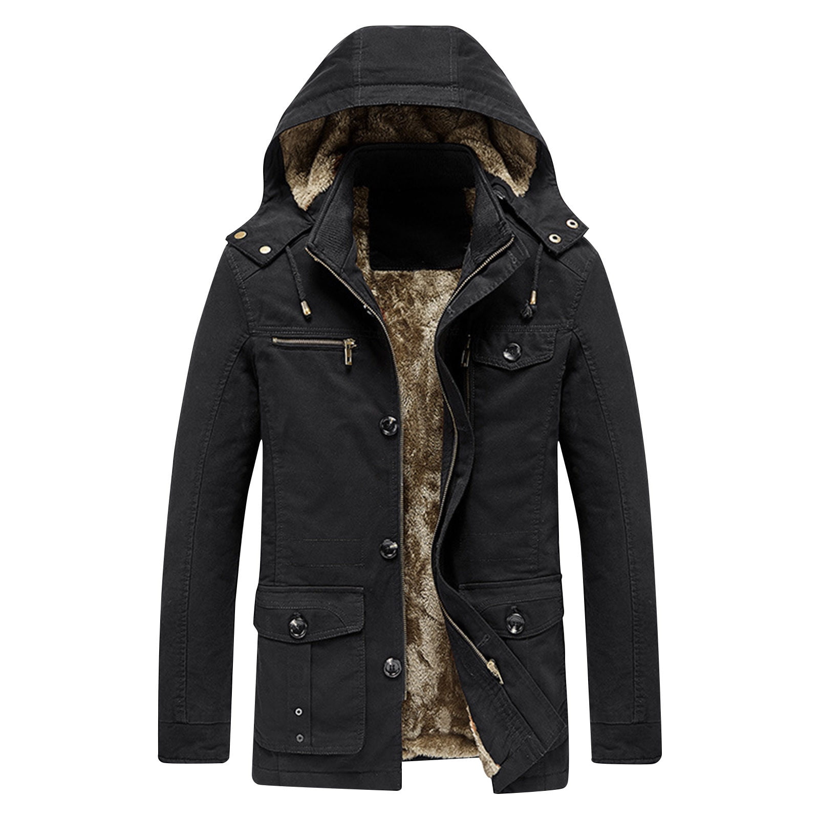 Dovford Men's Military Jacket Outdoor Tactical Waterproof Jacket Army ...