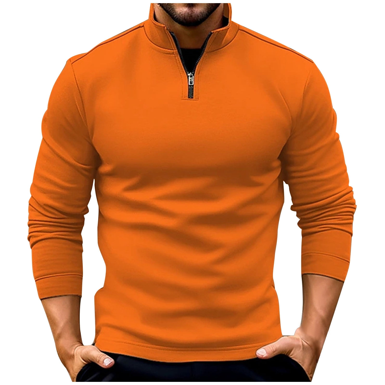 Dovford Men's Running Sport Track Jacket Full Zip Thermal Workout ...