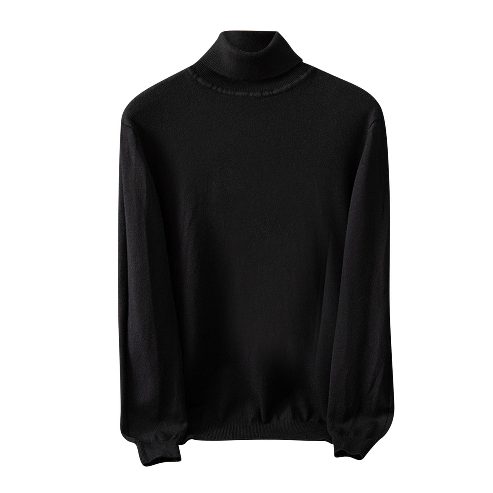 Dovford Men's Slim Fit Mock Neck Sweater Casual Basic Knitted Long ...