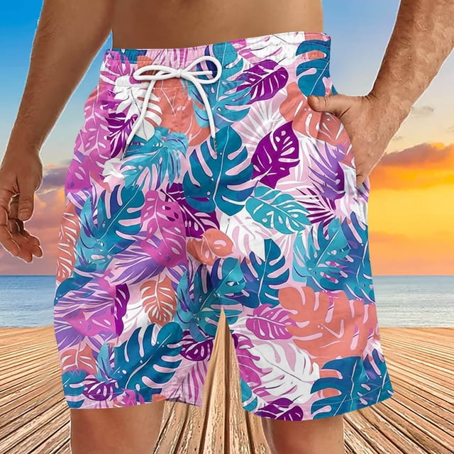Dovford Men's Swim Trunks 9" Quick Dry Swimsuits Beach Bathing Suits ...