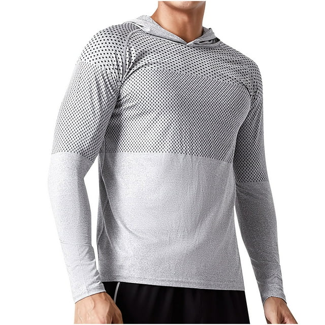 Dovford Men's UPF 50+ Rash Guard Swim Shirts Long Sleeve SPF Sun Shirts ...