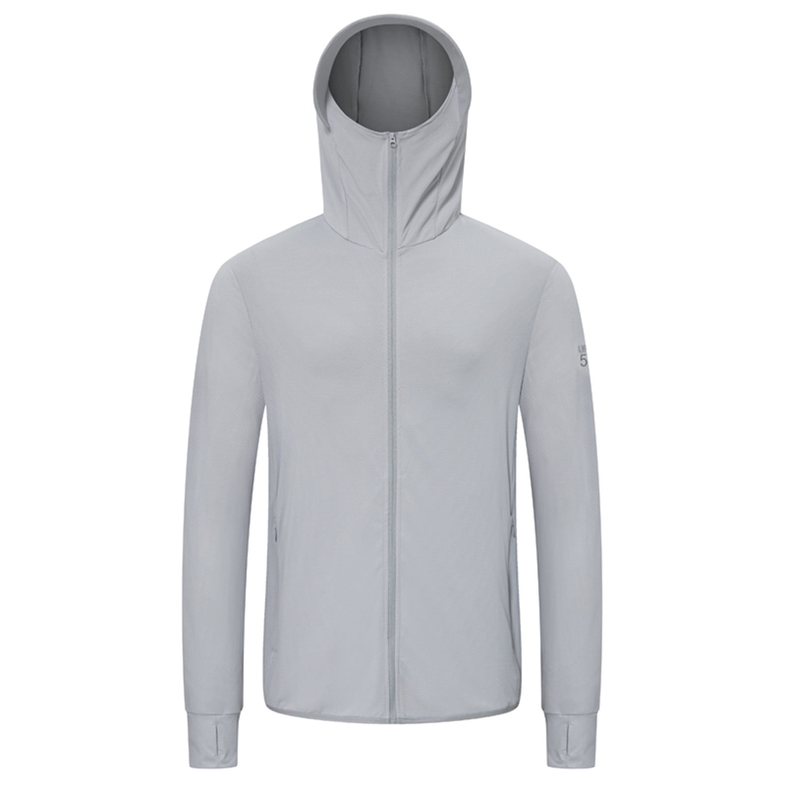 Dovford Men's UPF 50+ Sun Protection Outdoor Lightweight Full Zip ...