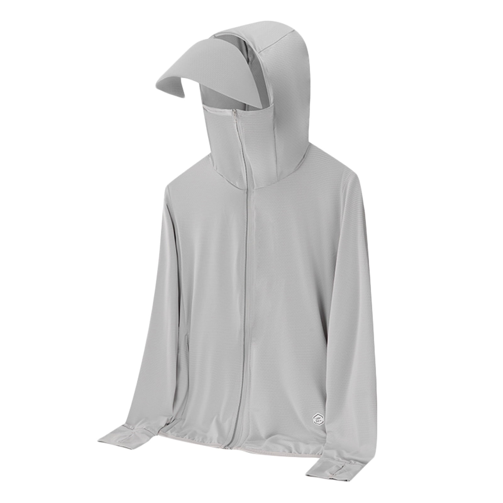 Dovford Men's UPF 50+ Sun Protection Outdoor Lightweight Full Zip ...