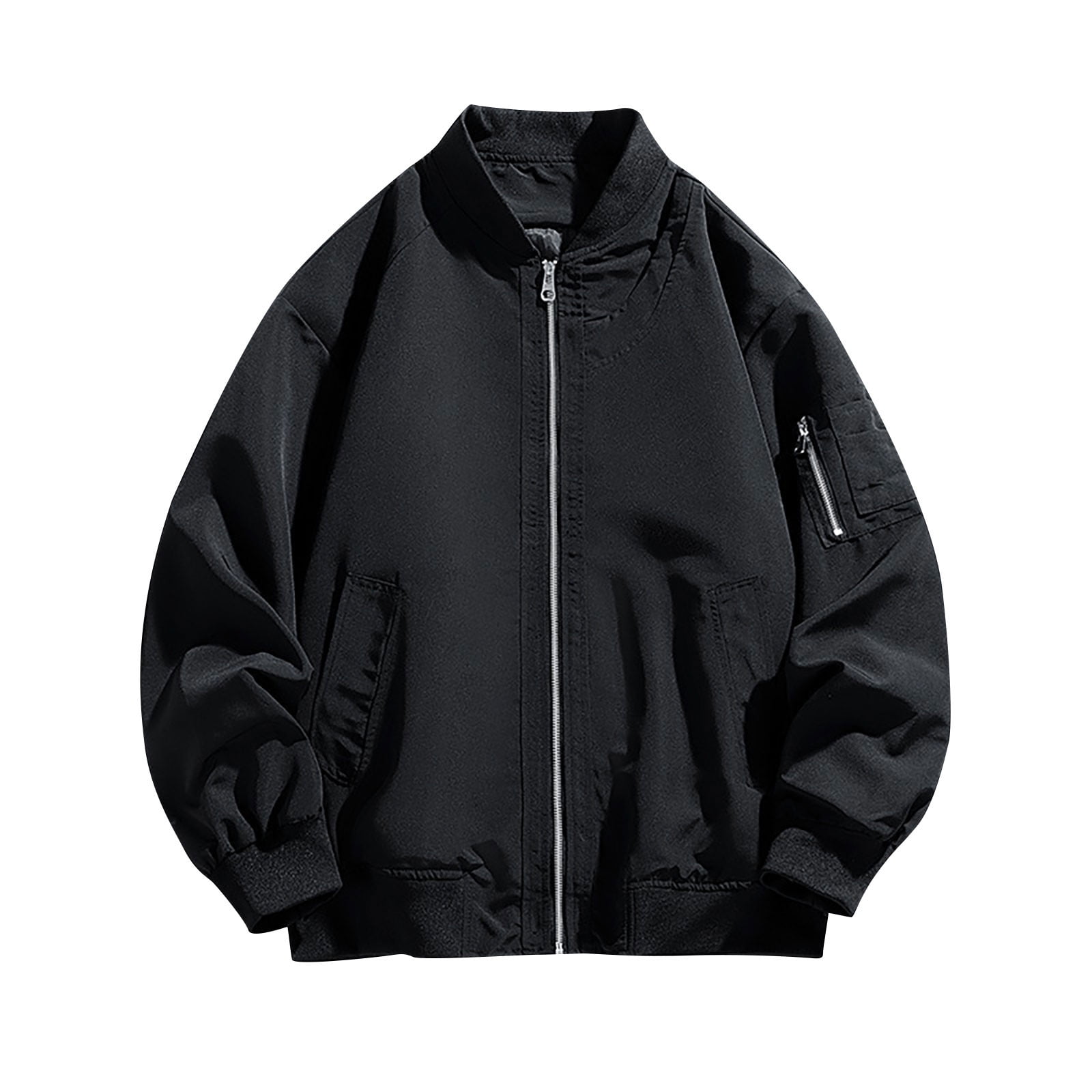 Dovford Men's Varsity Jacket Harajuku Vintage Bomber Jackets Techwear ...