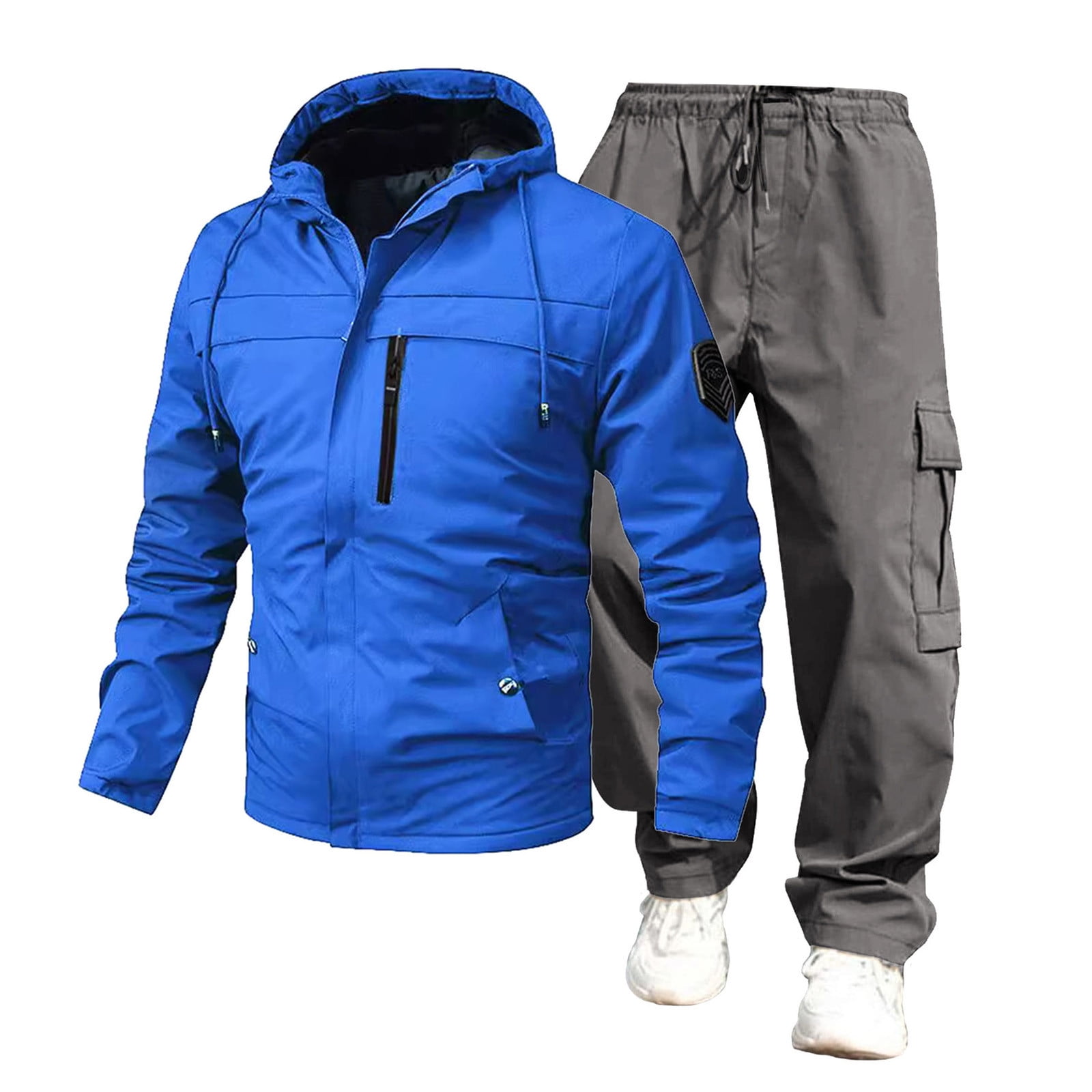 Dovford Men's Waterproof Golf Rain Suit Rain Gear Jacket and Pant ...