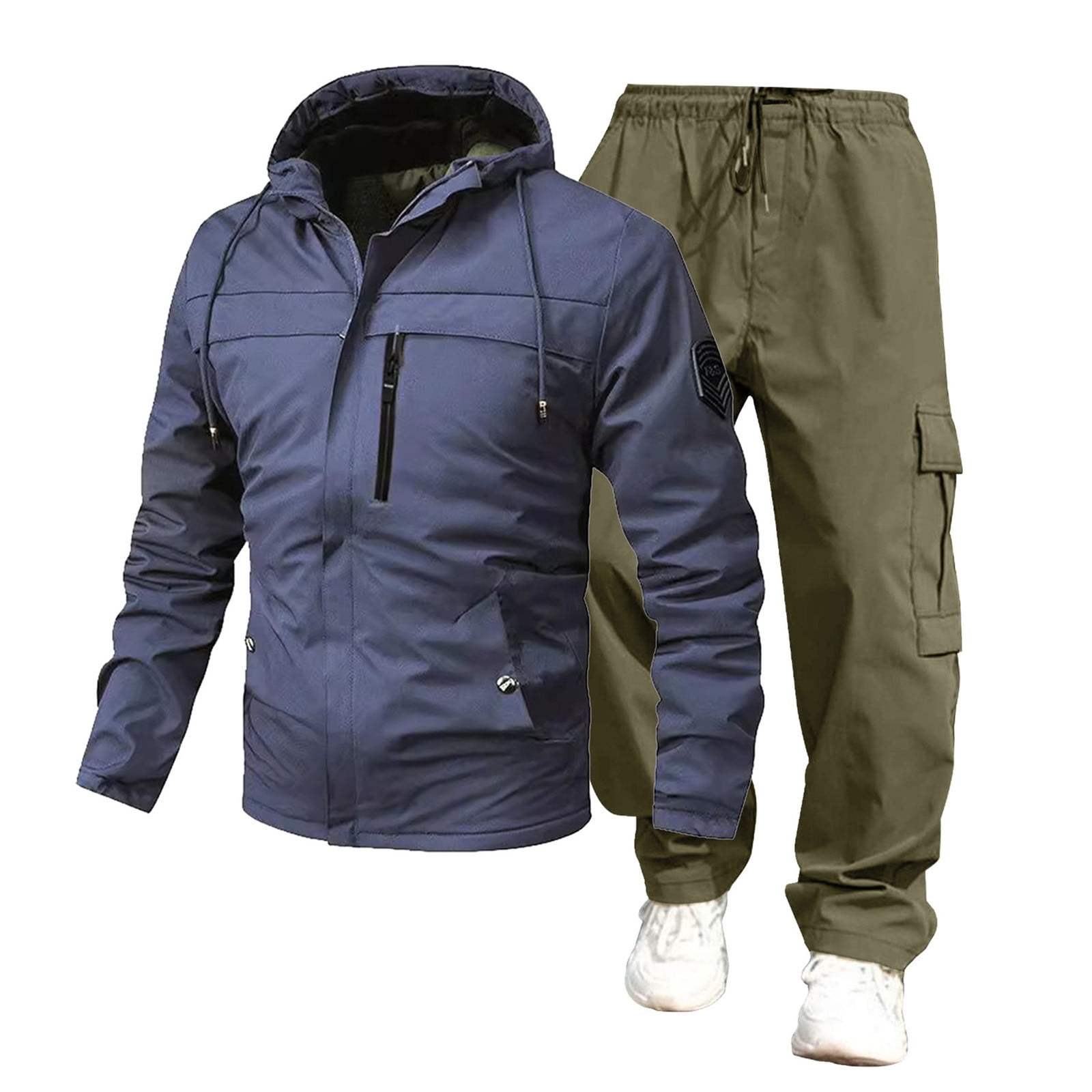 Dovford Men's Waterproof Golf Rain Suit Rain Gear Jacket and Pant ...