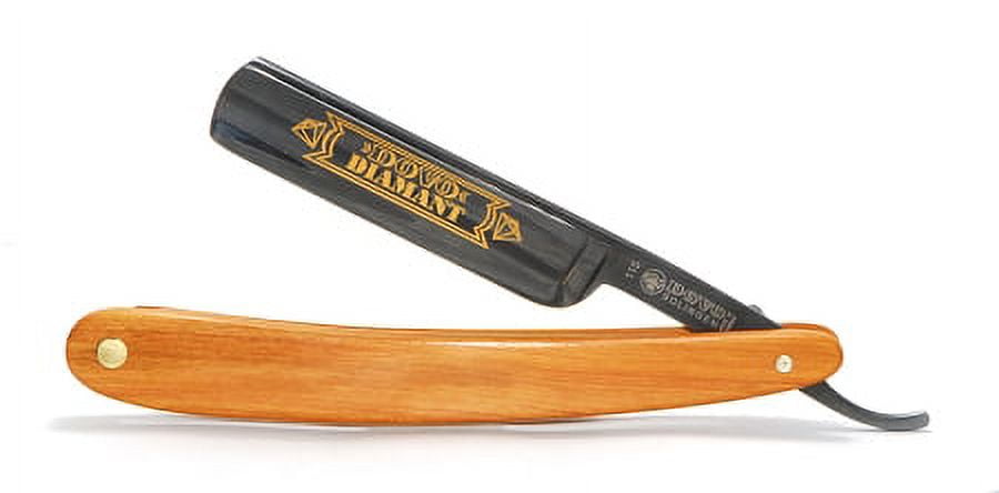 Dovo 5/8 Diamant with Black Blade Straight Razor-Not Honed - Walmart.com