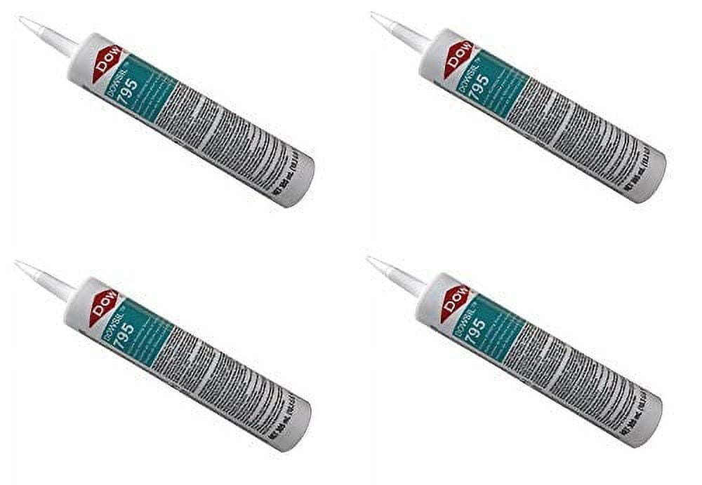 Dow Corning 795 Silicone Building Sealant - Black (F?ur ???k) - Walmart.com