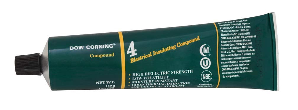 Dow Corning DC 4 Electrical Insulating Compound - 5.3 oz Tube - Walmart.com