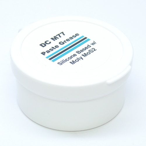 Molykote M77 Paste Grease Lubricant Silicone Oil + Moly MoS2, 1 oz (28g ...