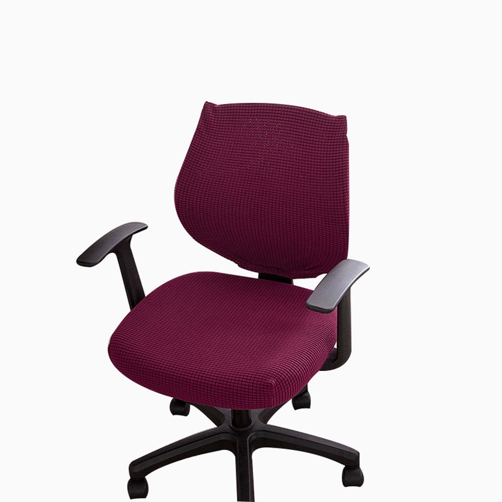 Dowbom Office Chair Cover Stretch Washable Computer Rotating Chair ...