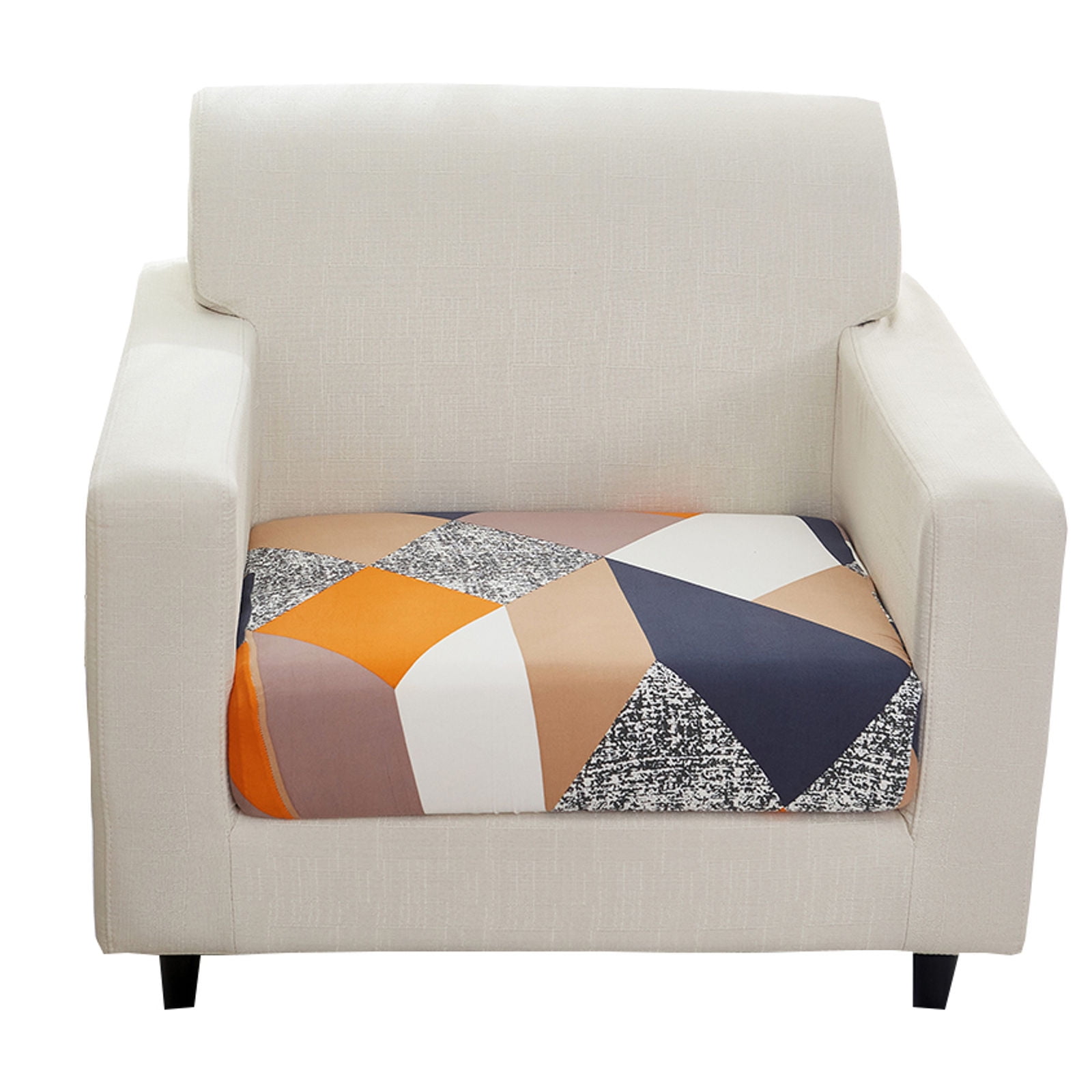 Dowbom Sofa Seat Cushion Cover Printed,Stretch L Shape Cushion Cover ...