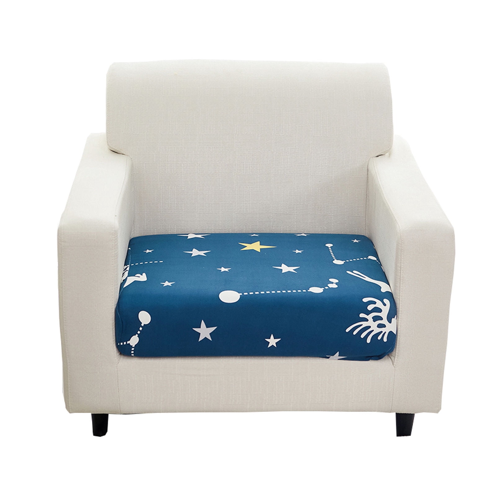 Dowbom Sofa Seat Cushion Cover Printed,Stretch L Shape Cushion Cover ...