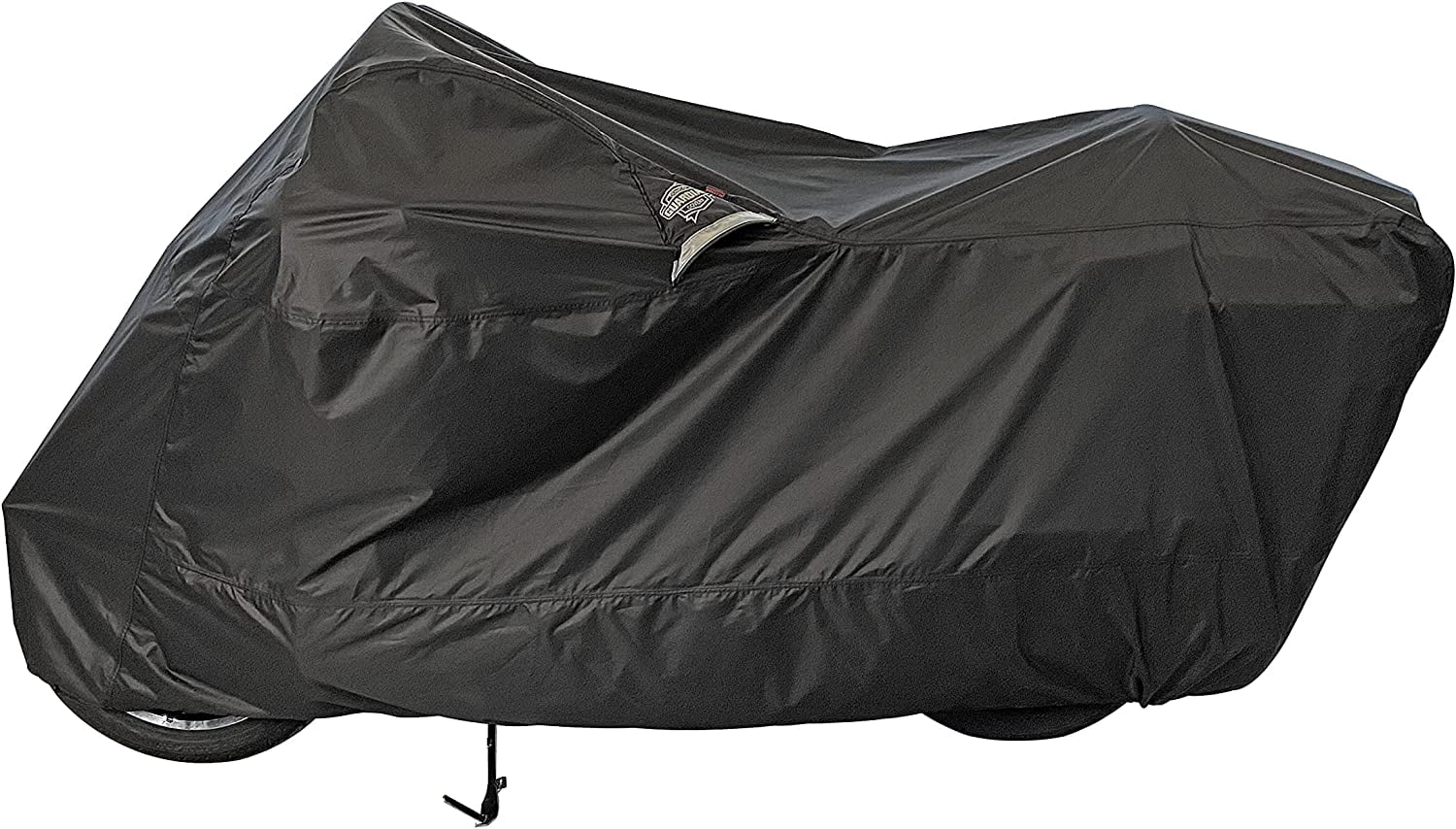 Dowco WeatherAll Plus Motorcycle Cover, Ratchet Attachment, Black ...